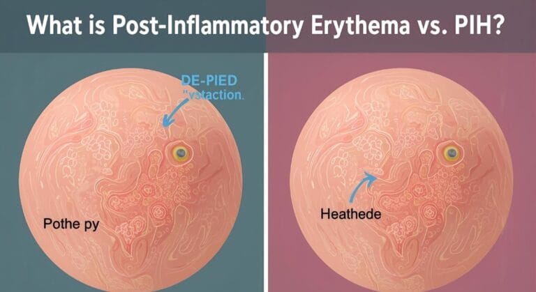 What is Post-Inflammatory Erythema (PIE) vs. PIH?